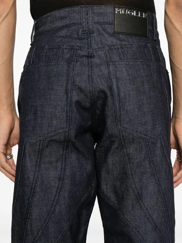 MUGLER Seam-detail Jeans
