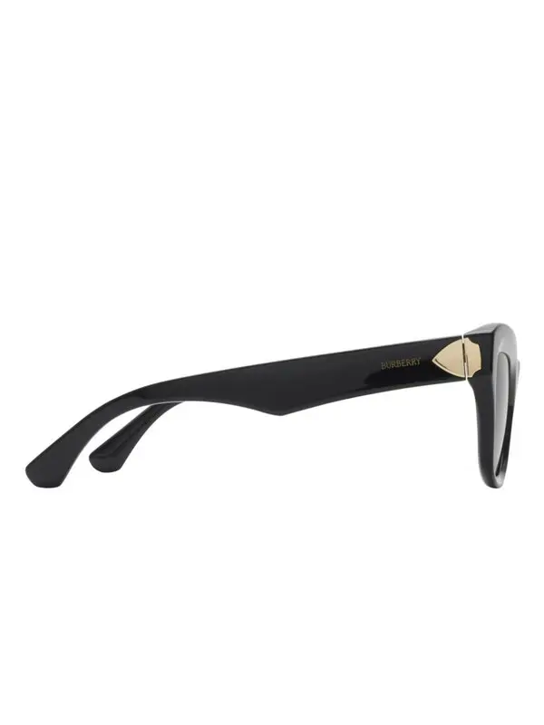 Burberry Shield Sunglasses in Dark Smoke and Black Burberry Dark Grey Shield Men main image 3