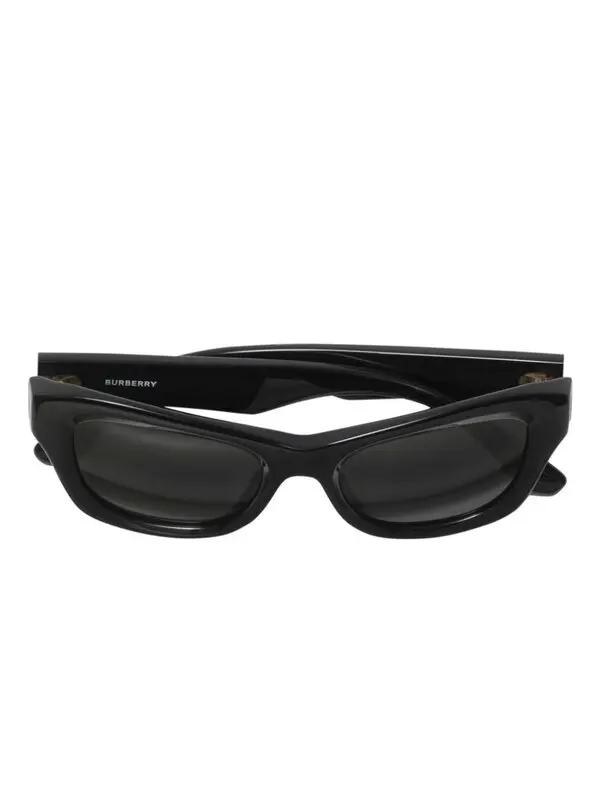 Burberry Shield Sunglasses in Dark Smoke and Black Burberry Dark Grey Shield Men main image 2