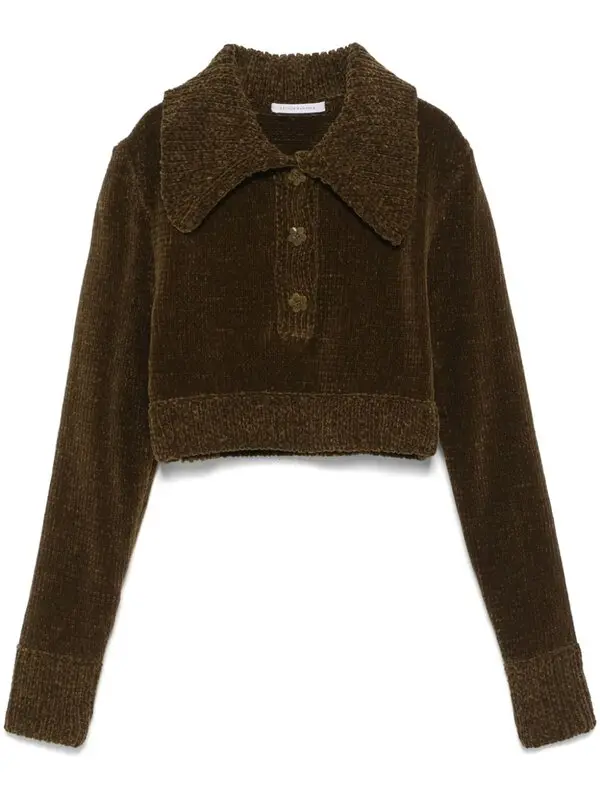 Cecilie Bahnsen Calla Sweater - Green