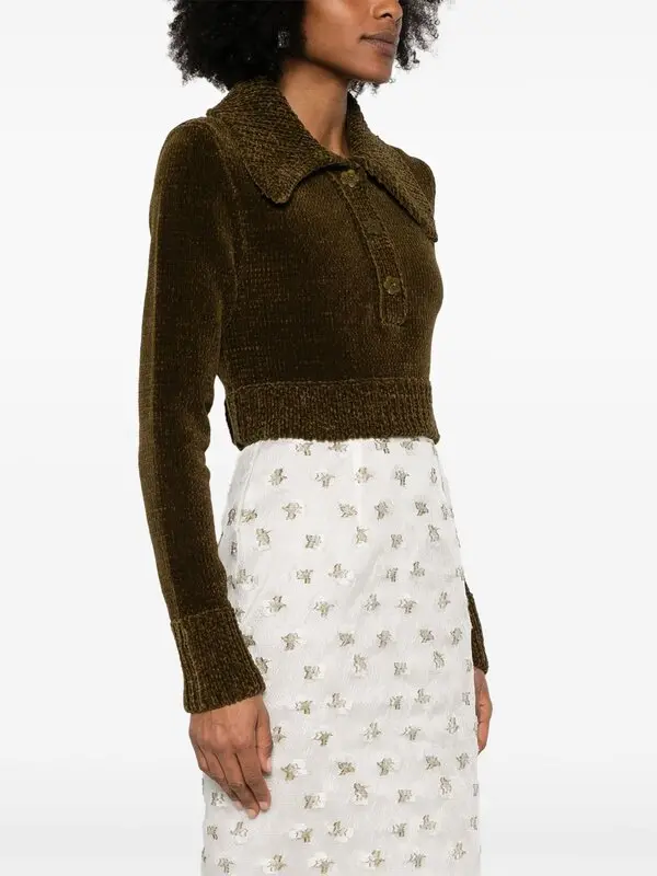 Cecilie Bahnsen Calla Sweater - Green