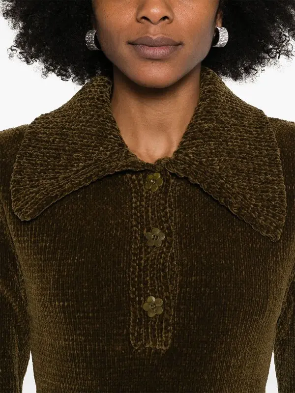 Cecilie Bahnsen Calla Sweater - Green