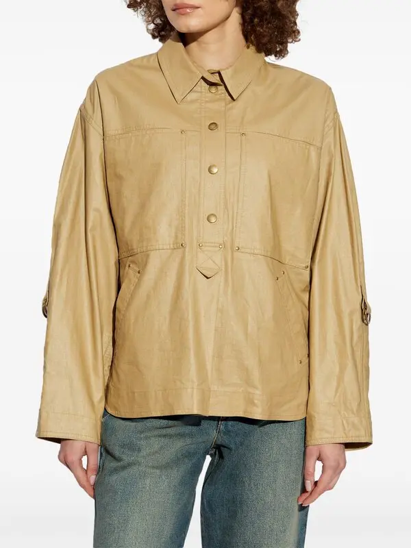 Isabel Marant Étoile Florida Shirt - Neutrals