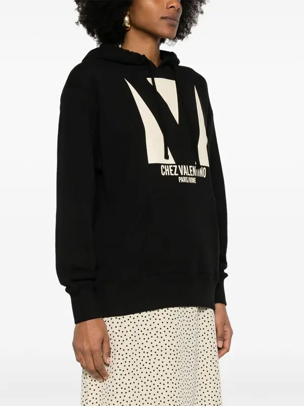 Valentino Garavani Chez Hoodie - Black