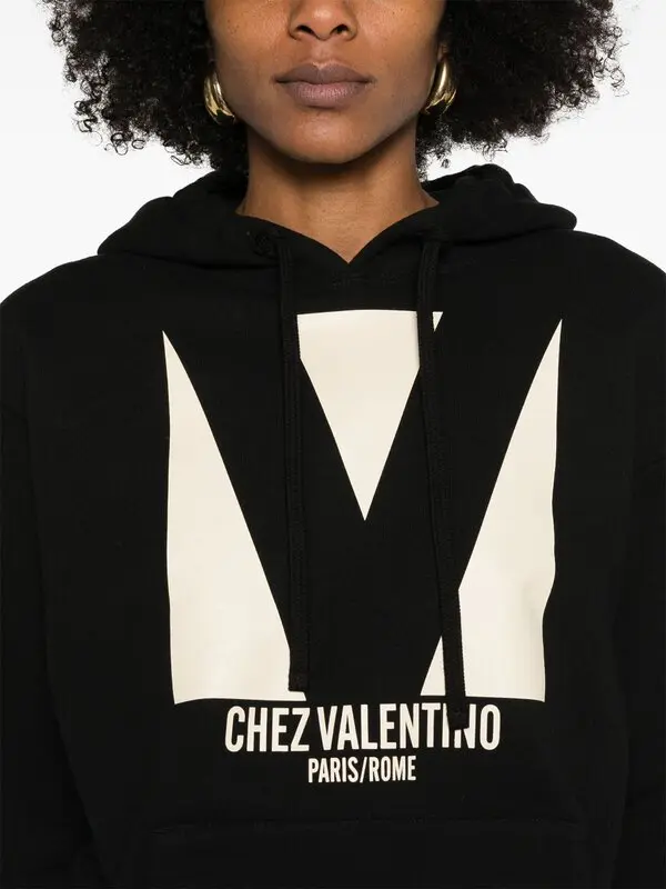 Valentino Garavani Chez Hoodie - Black