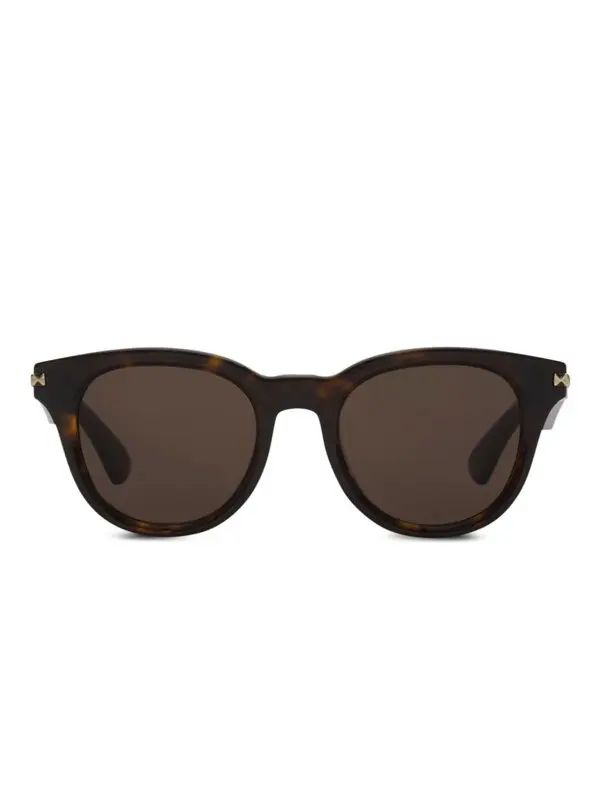 Burberry Round Sunglasses - Brown