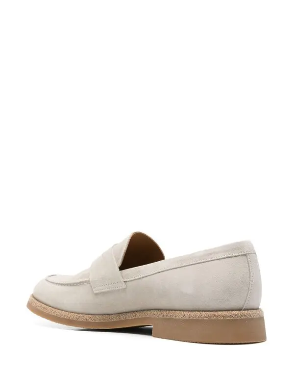 Eleventy Suede Loafers