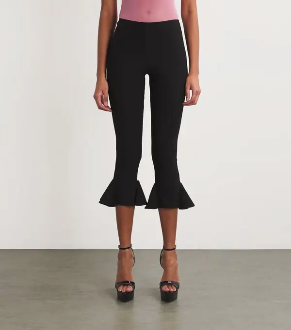 NENSI DOJAKA Cropped Flared Trousers