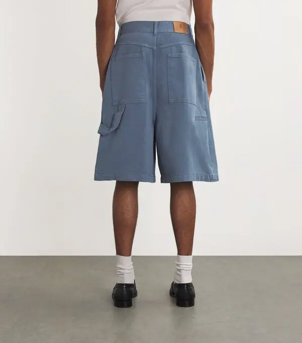 LE17SEPTEMBRE Cotton Work Shorts