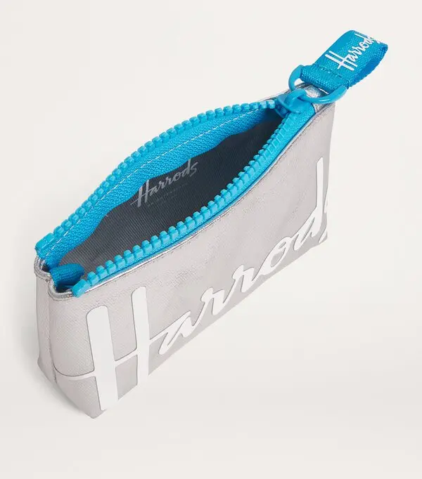 Harrods Metallic Logo Coin Purse