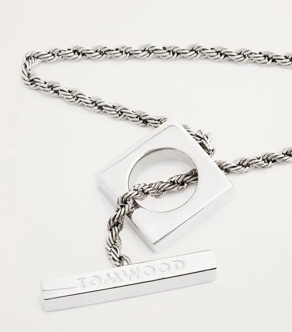 Tom Wood Square Rope Bracelet