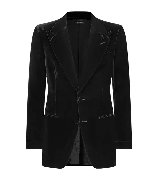 TOM FORD Fluid Velvet Shelton Cocktail Blazer