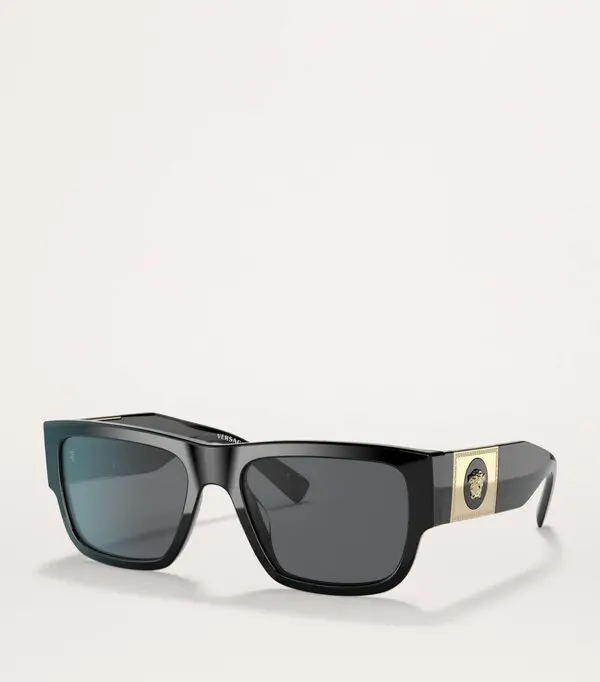 Versace Acetate Rectangle Sunglasses