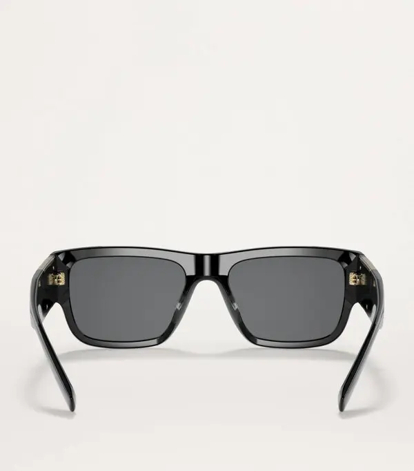 Versace Acetate Rectangle Sunglasses
