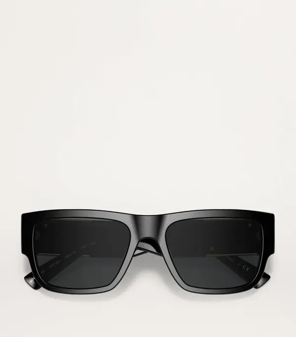 Versace Acetate Rectangle Sunglasses