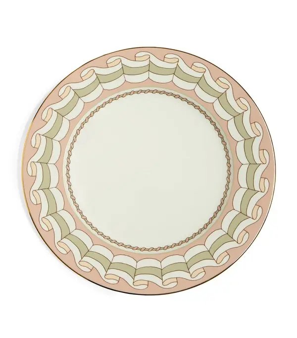 La DoubleJ Poseidon Charger Plate - Pink