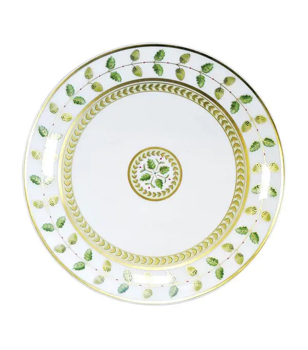 Bernardaud Constance Coupe Bread And Butter Plate - Green