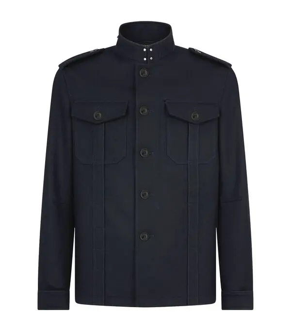 TOM FORD Wool Military Jacket