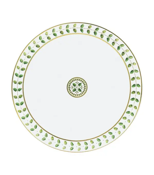 Bernardaud Constance Round Tart Platter - Green