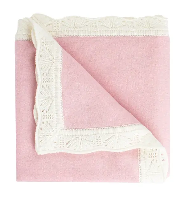 Trotters Cashmere Blanket - Pink