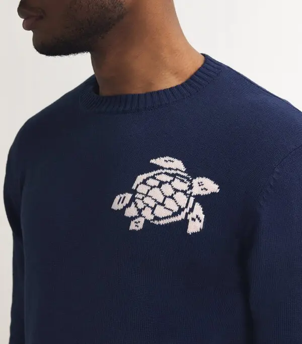 Vilebrequin Cotton Rayol Sweater - Navy