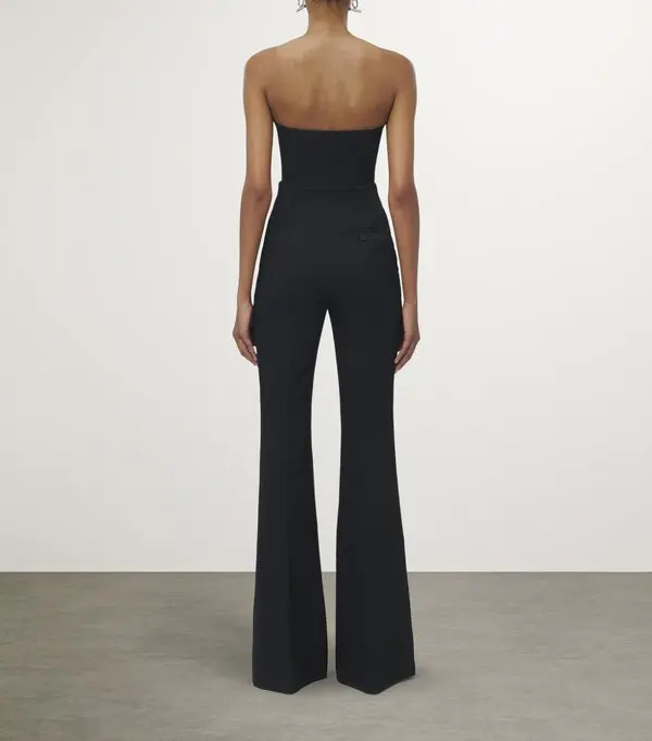Alexander McQueen Wool Foldover-waist Trousers