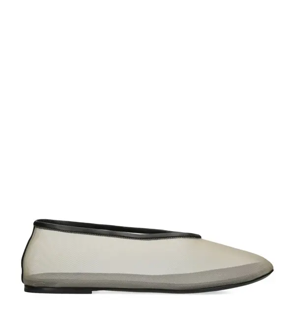 Khaite Mesh Marcy Ballet Flats