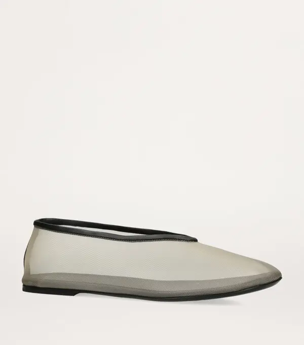 Khaite Mesh Marcy Ballet Flats