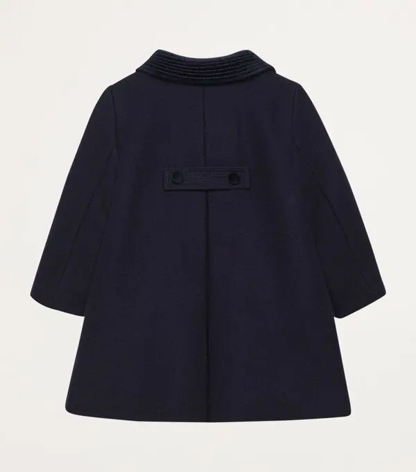 Trotters Wool Double-breasted Classic Coat