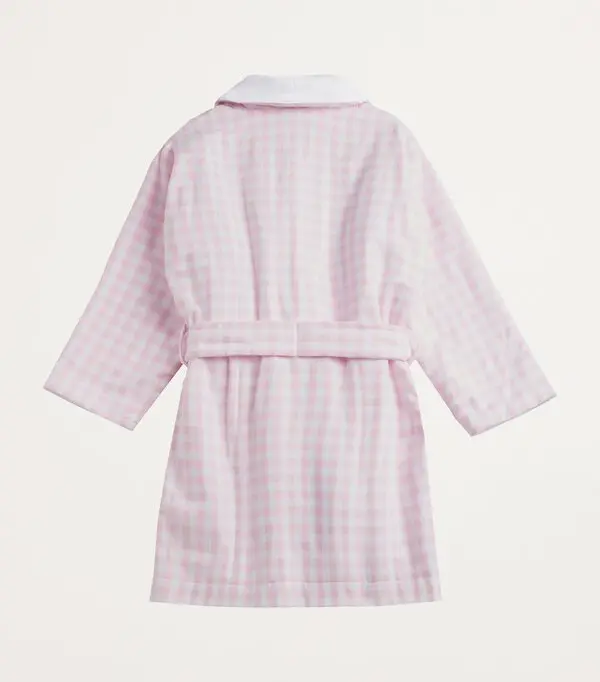 Trotters Check Ballerina Margot Bathrobe