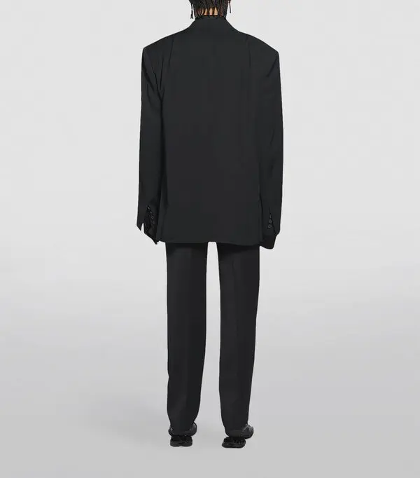 Balenciaga Washed Blazer Jacket