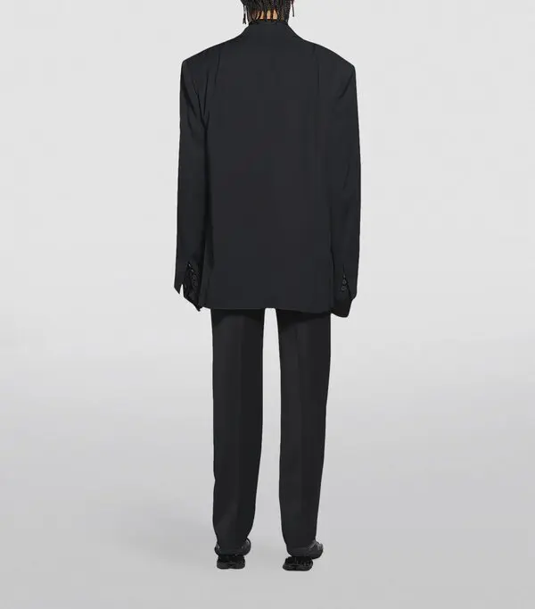 Balenciaga Washed Blazer Jacket