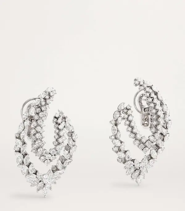 Yeprem Gold And Diamond Whisper Earrings
