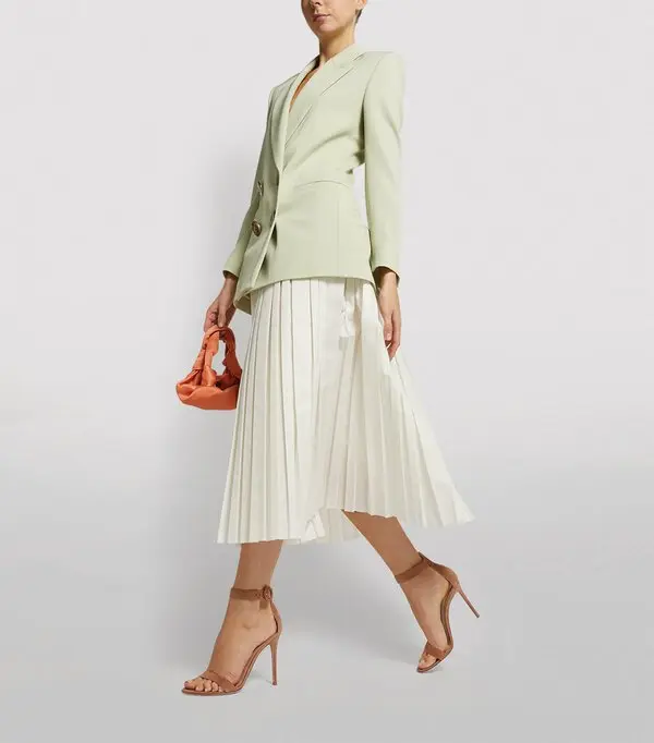 GIANVITO ROSSI Portofino 105 Suede Heeled Sandals - Nude
