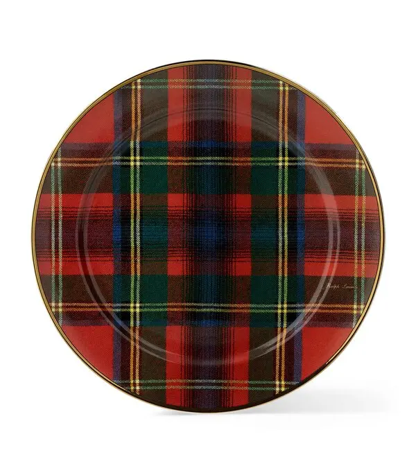 Ralph Lauren Alexander Charger Plate - Red