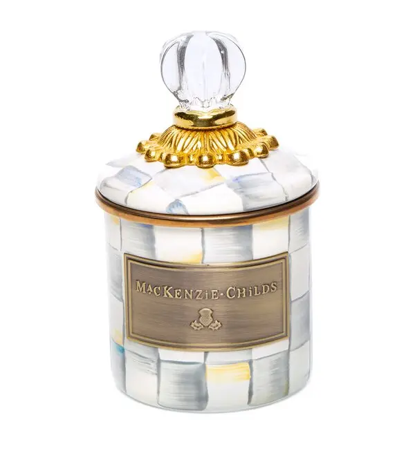 MACKENZIE-CHILDS Mini Sterling Check Canister