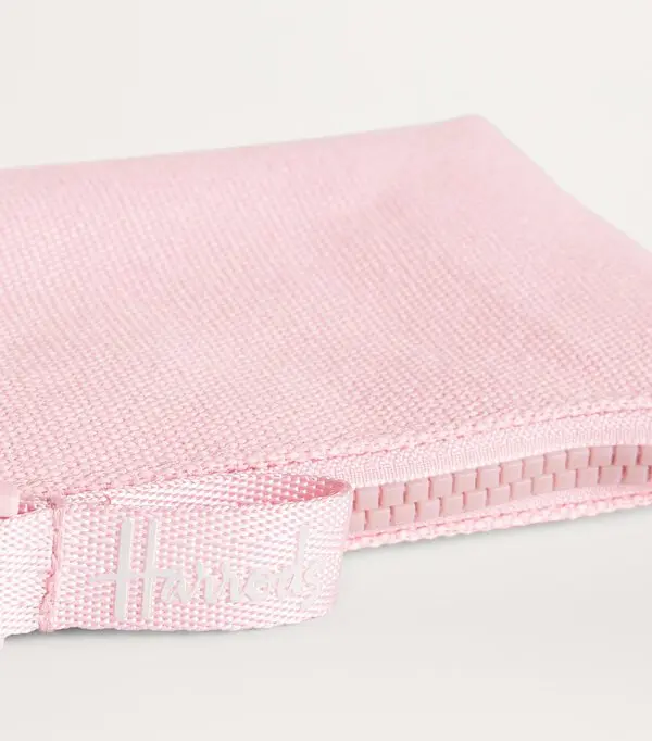 Harrods Cotton Logo Coin Purse