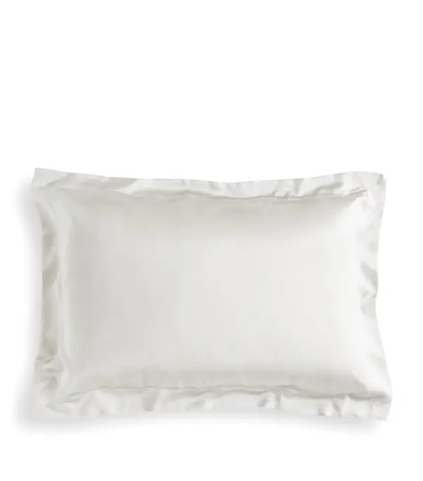 Gingerlily Silk Pillowcase - White