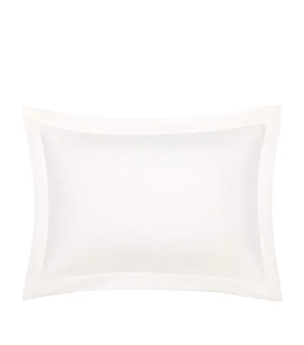 YVES DELORME COUTURE Egyptian Cotton Prodige Oxford Pillowcase - Ivory