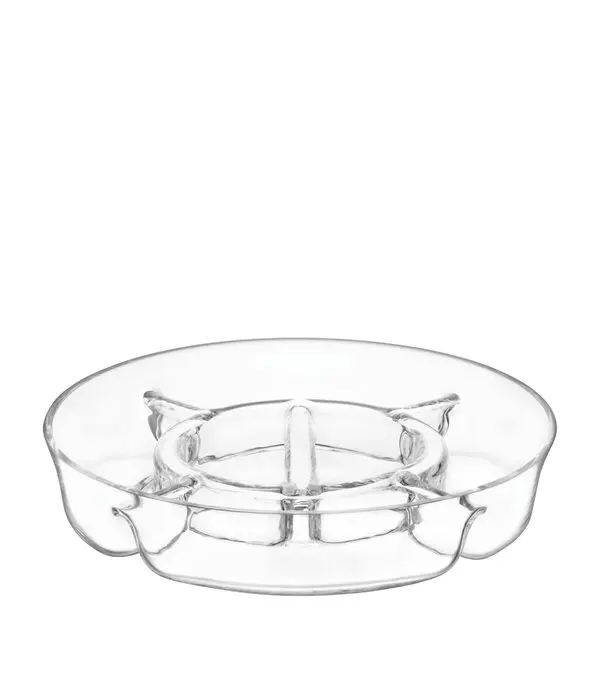 LSA INTERNATIONAL Serve Multi Platter - Clear