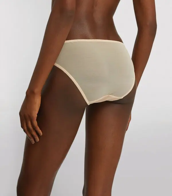 Wacoal Embrace Lace Bikini Briefs - Nude