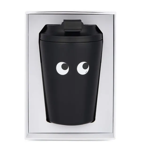 ANYA HINDMARCH Stainless Steel Eyes Travel Cup