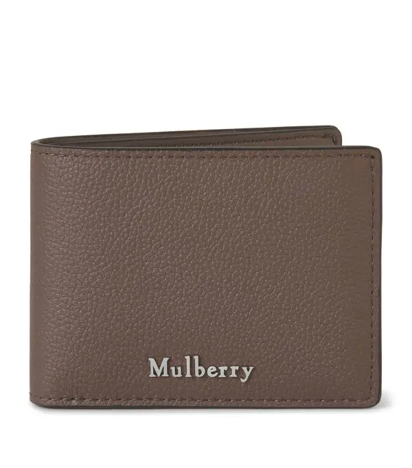 Mulberry Farringdon Compact Bifold Wallet - Brown