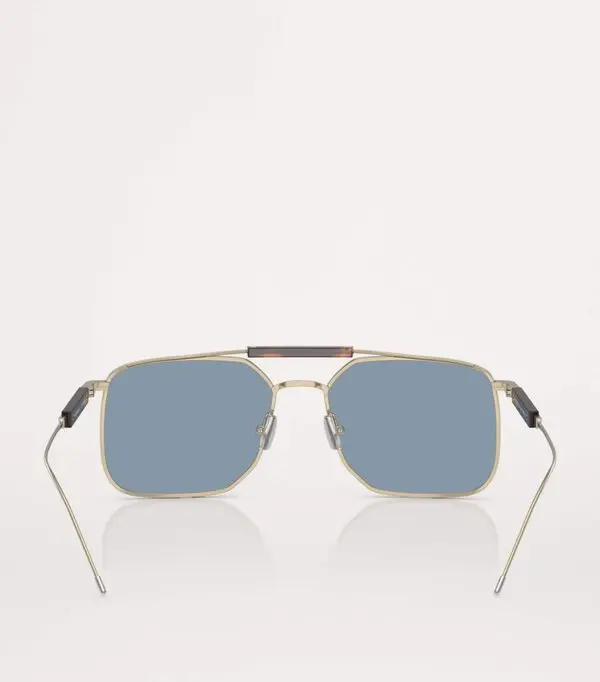 Brunello Cucinelli Titanium Sunglasses