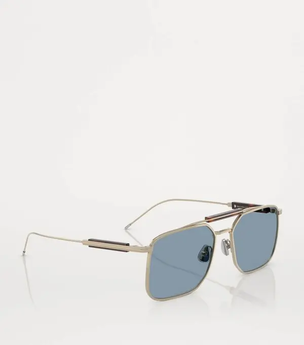 Brunello Cucinelli Titanium Sunglasses