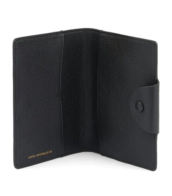 ANYA HINDMARCH Leather Eyes Passport Cover