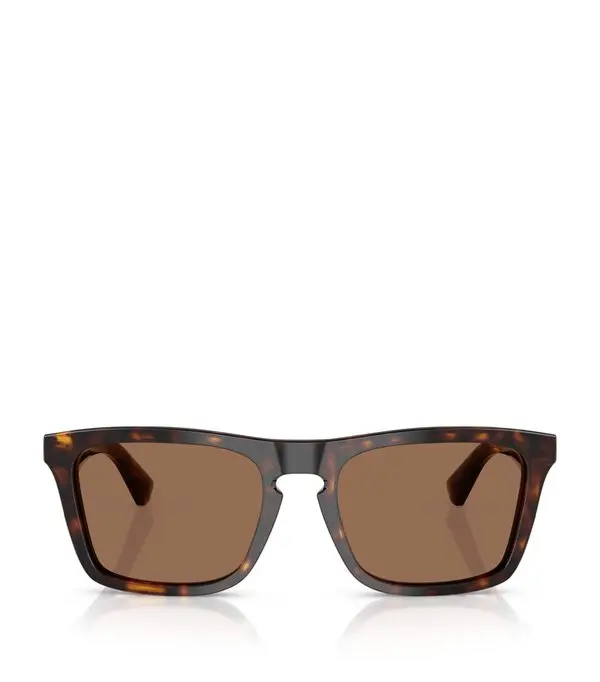 Burberry Acetate Wayfarer Sunglasses - Brown