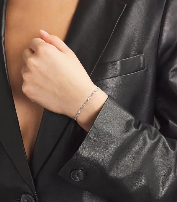 SUZANNE KALAN Gold And Diamond Bracelet - White