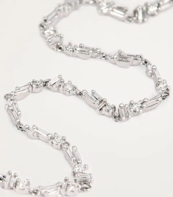 SUZANNE KALAN Gold And Diamond Bracelet - White
