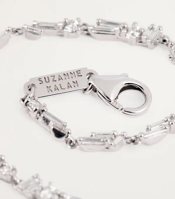 SUZANNE KALAN Gold And Diamond Bracelet - White